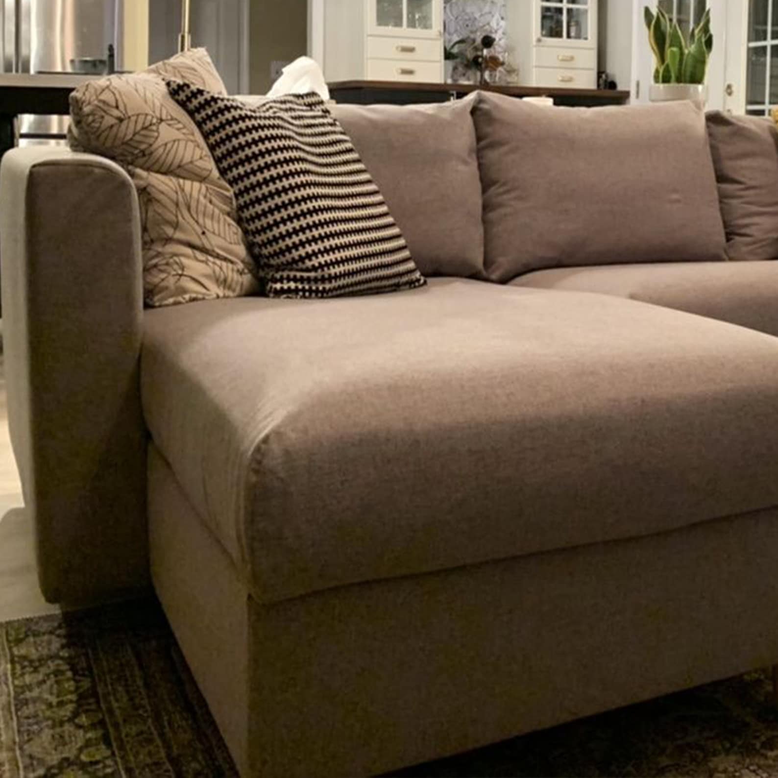 FINNALA Chaise Longue Section Slipcover Hand Made Multiple Color and ...