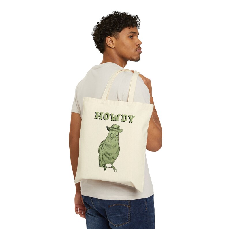 Howdy Tote Bag - Cowboy Tote Bag, Western Tote Bag, Canvas Tote Bag ...