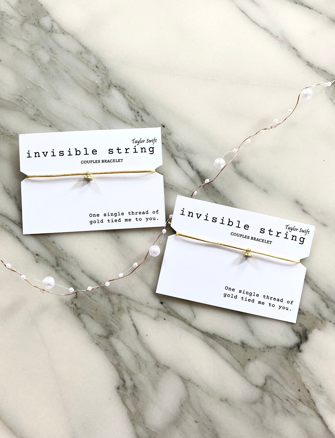 Invisible String Magnetic Couples Bracelets - Etsy
