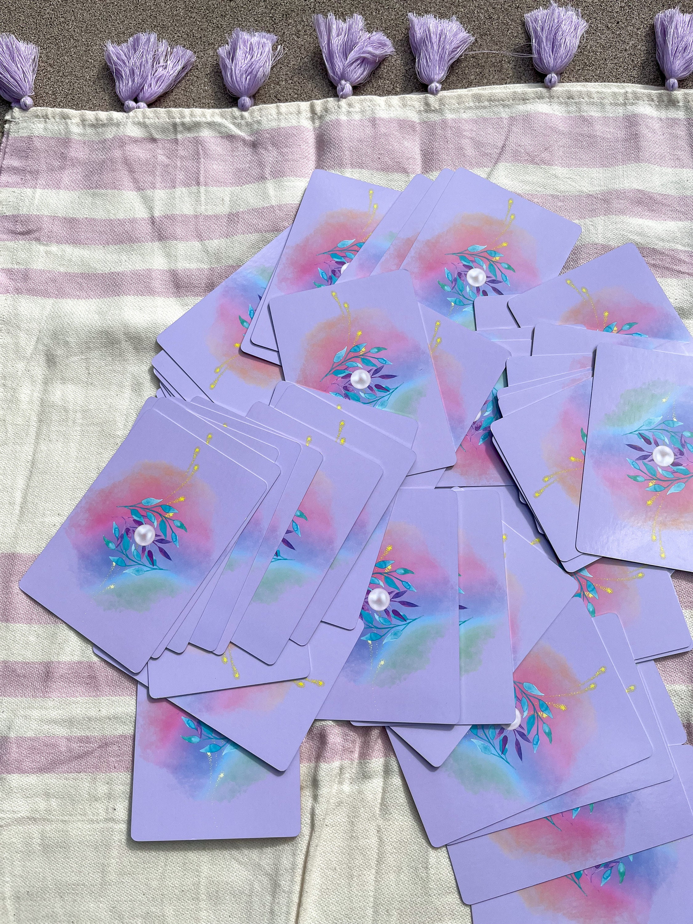 Intuitive Energy Divination Deck With Guidebook Empath - Etsy