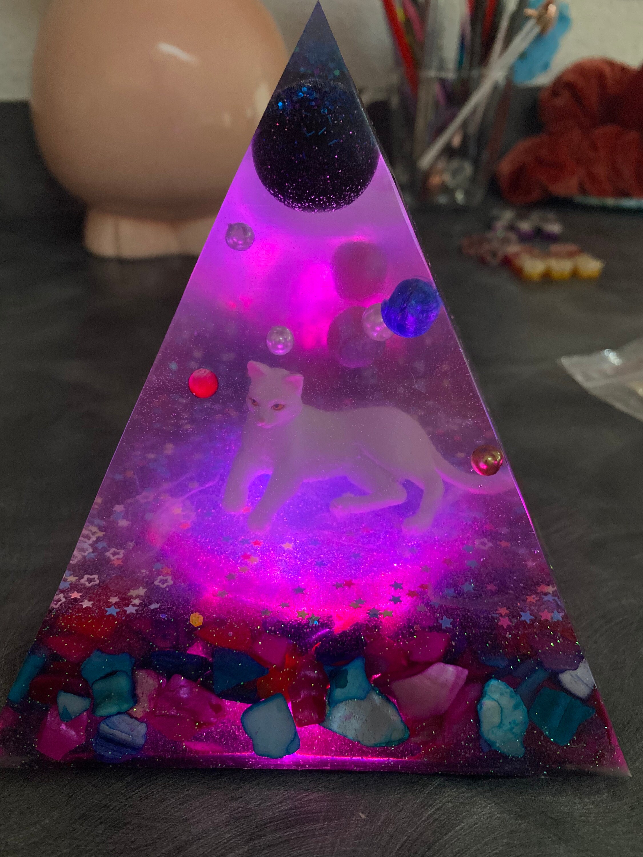 Galaxy Pyramid - Etsy