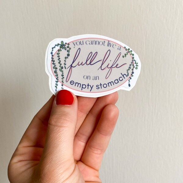 Eating Disorder Stickers - Etsy