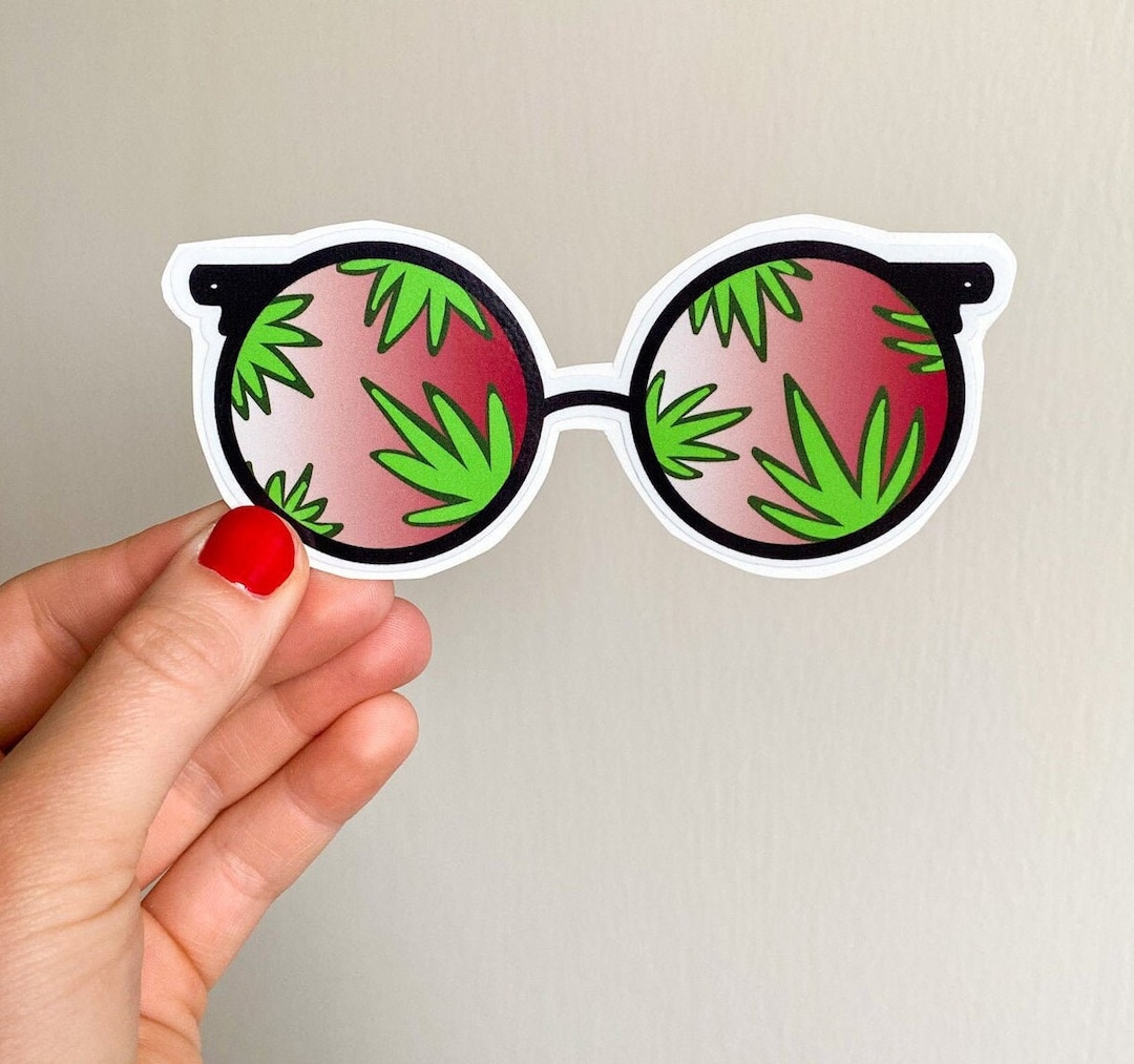CLEARANCE Stoner Sunglasses Sticker Laptop Stickers Stanley Cup ...
