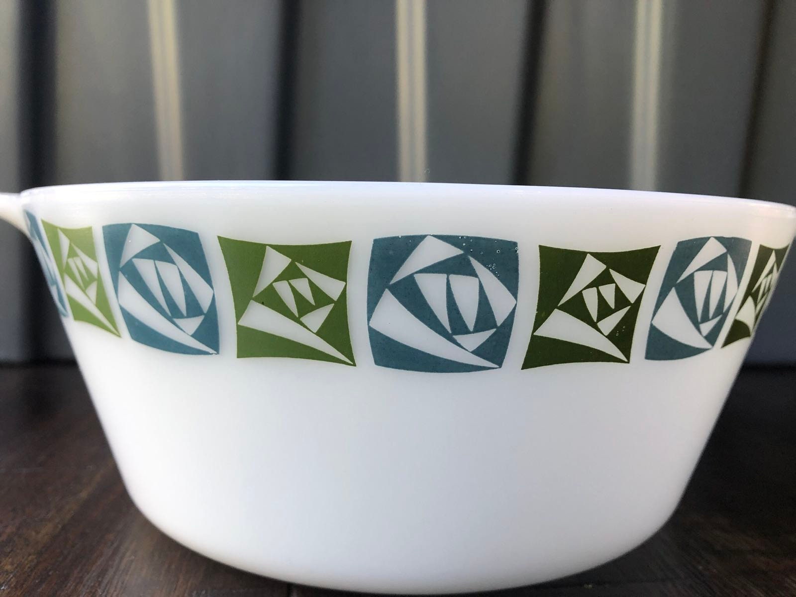 Vintage Pyrex JAJ Checkers Casserole Dish British Pyrex 1960s Blue ...