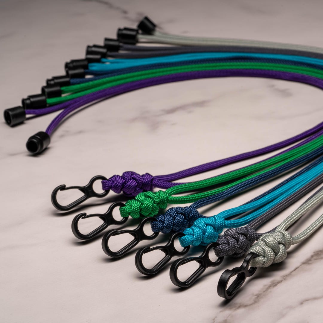 Non Ferrous MRI Safe Minimal Paracord ID Lanyard | Breakaway Clasp ...