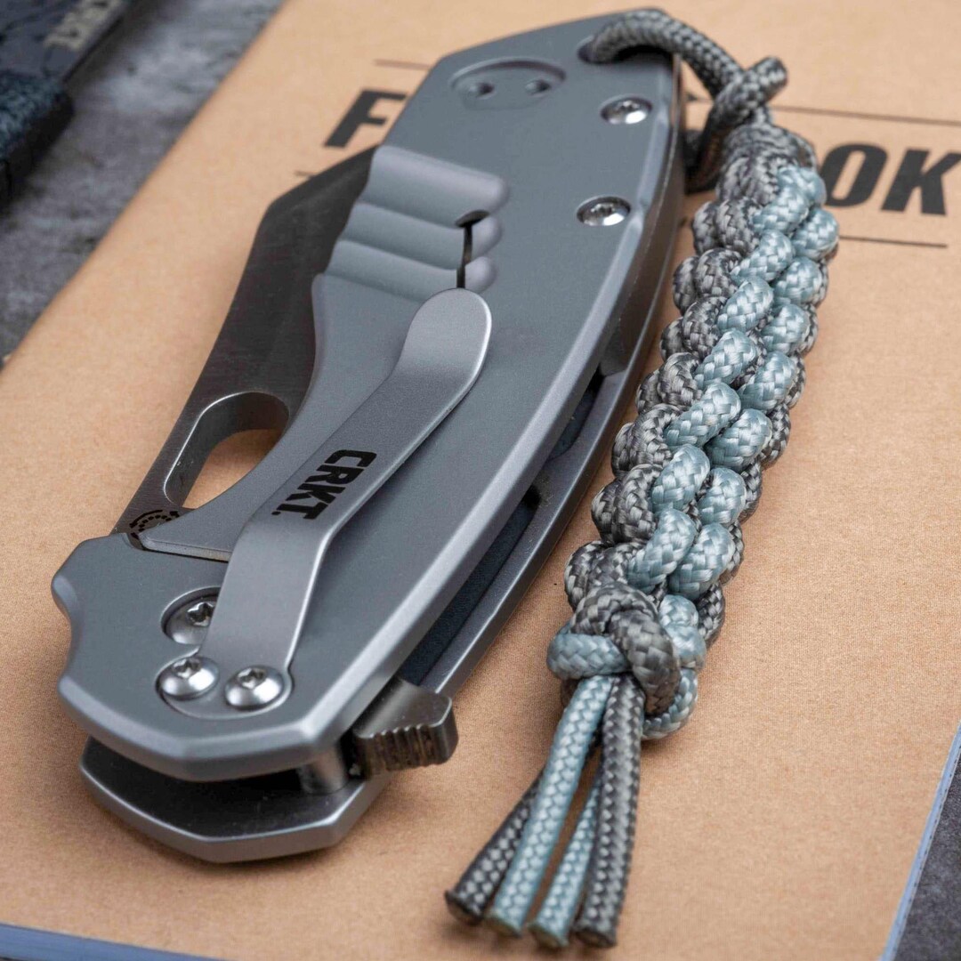 Two Color 275 Paracord Square Knot Knife Lanyard Choose From 50 Colors ...