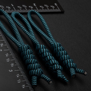 Snake Knot Paracord Zipper Pulls 3-pack 70 Colors to | Etsy