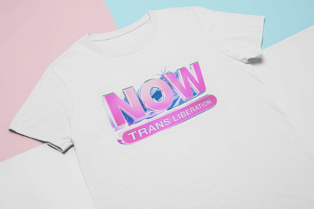 Trans Liberation Now, Tshirt, Transgender Non-binary Pride T-shirt ...