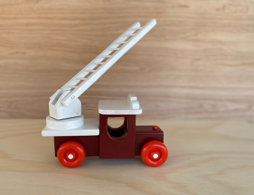 Small Fire Engine - Etsy