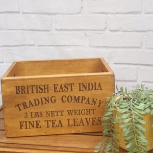 Solid Wooden Vintage Style Nesting Boxes Strong & Sturdy East India Tea ...