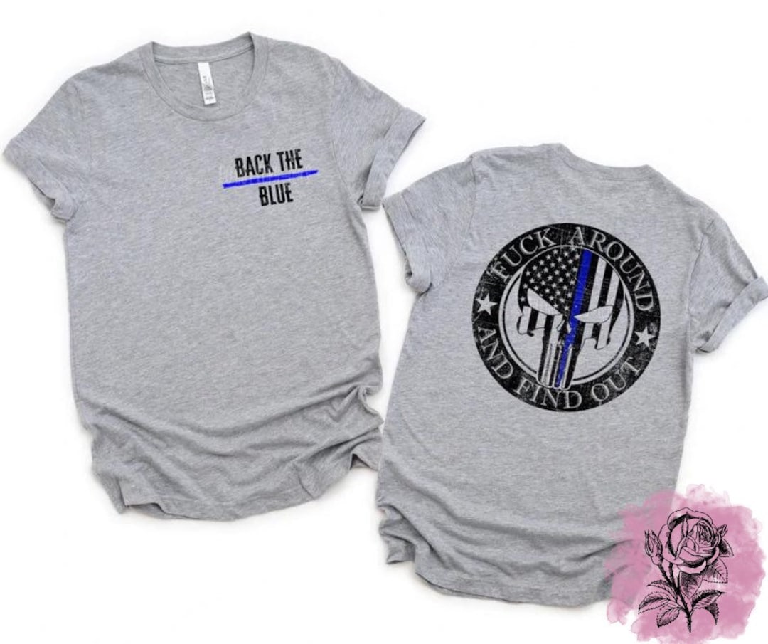 Back the Blue, Law Enforcement Shirt, Law Enforcement Gift, Police ...