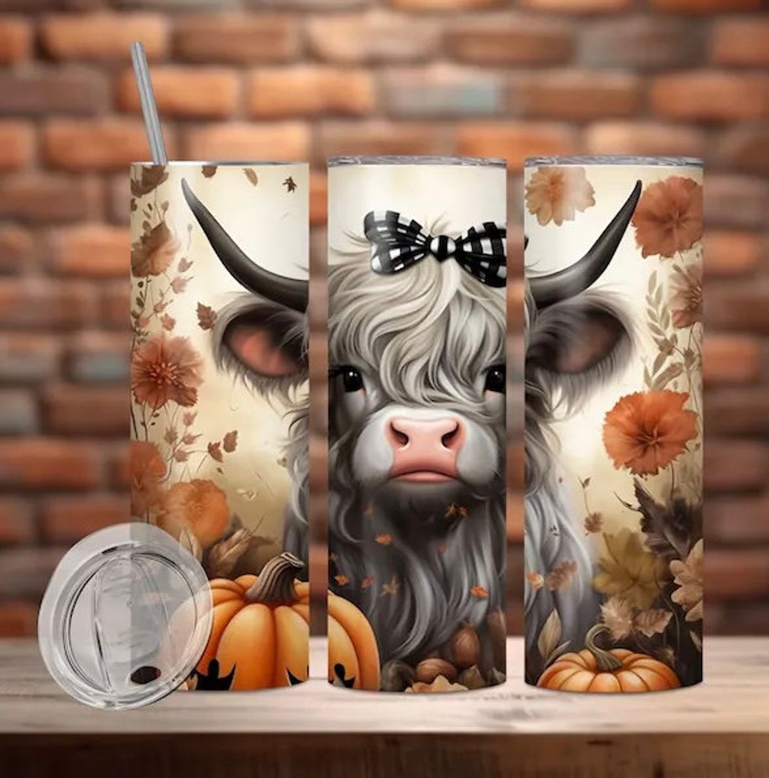 Fall Cow Highland Cow Baby Cow Calf Fall Highland Cow - Etsy