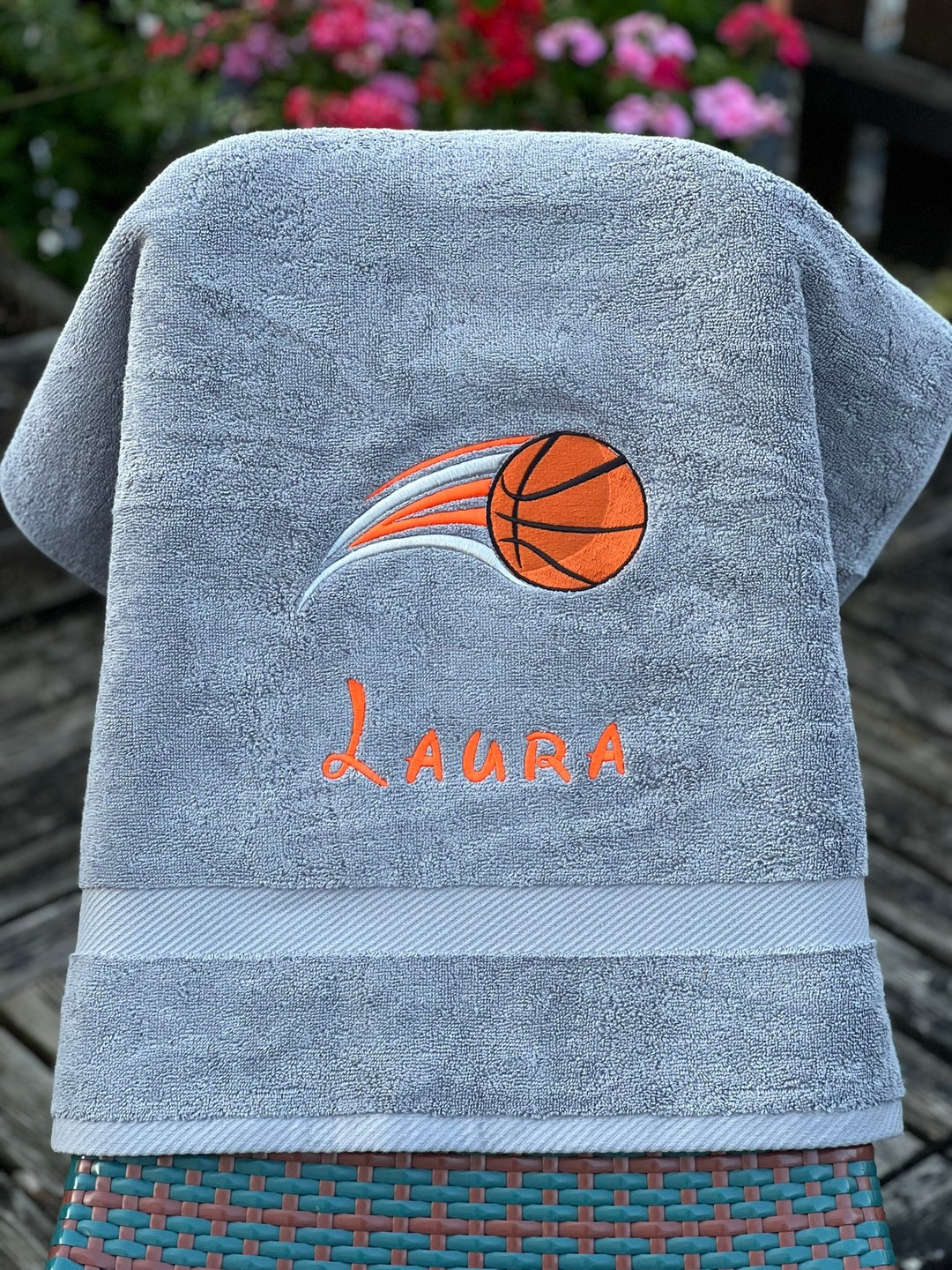Personalized Basketball Towels Birthday Gift Custom Individual ...