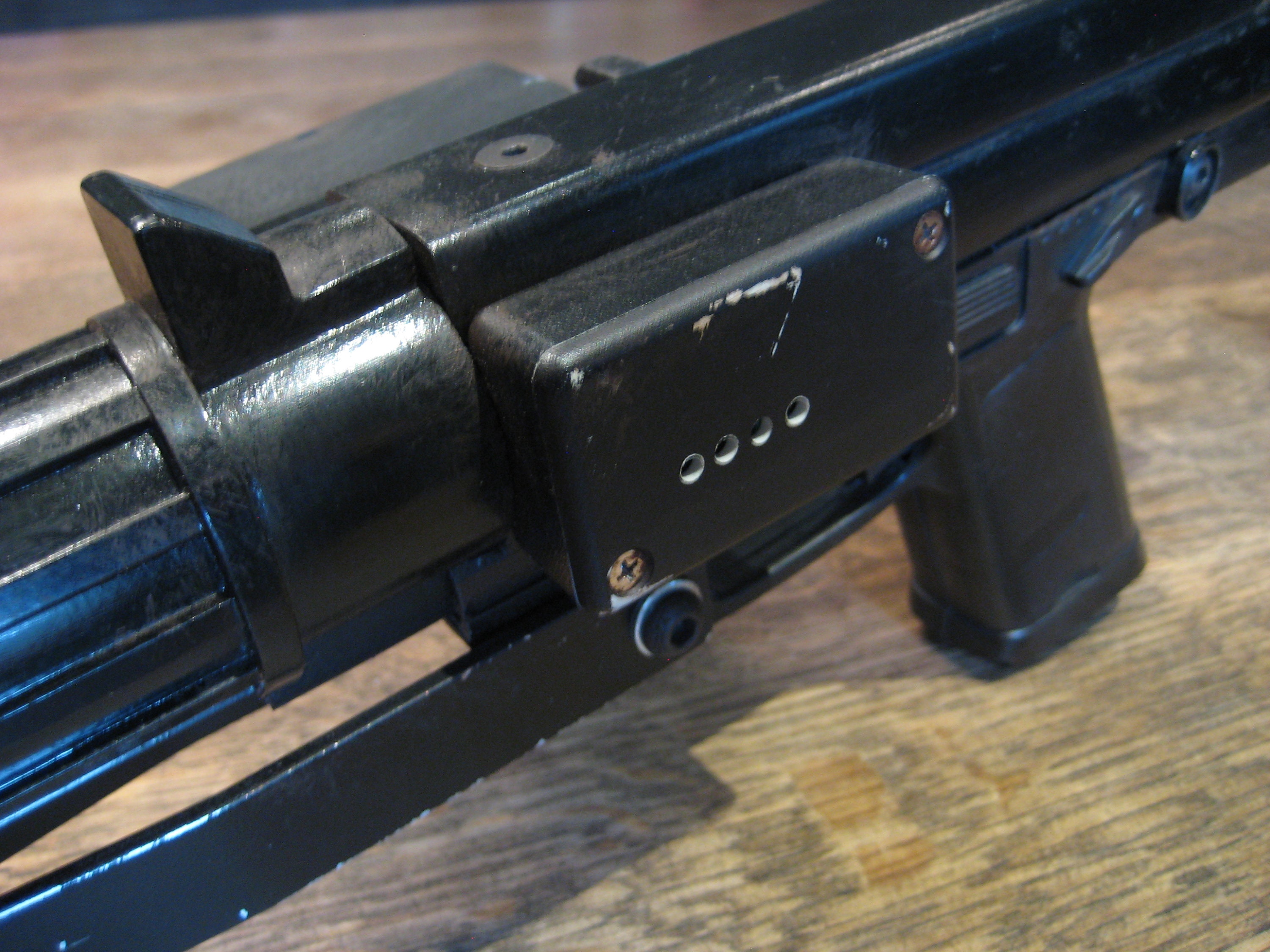 Prop Blaster Rifle With Sound and LED - Etsy