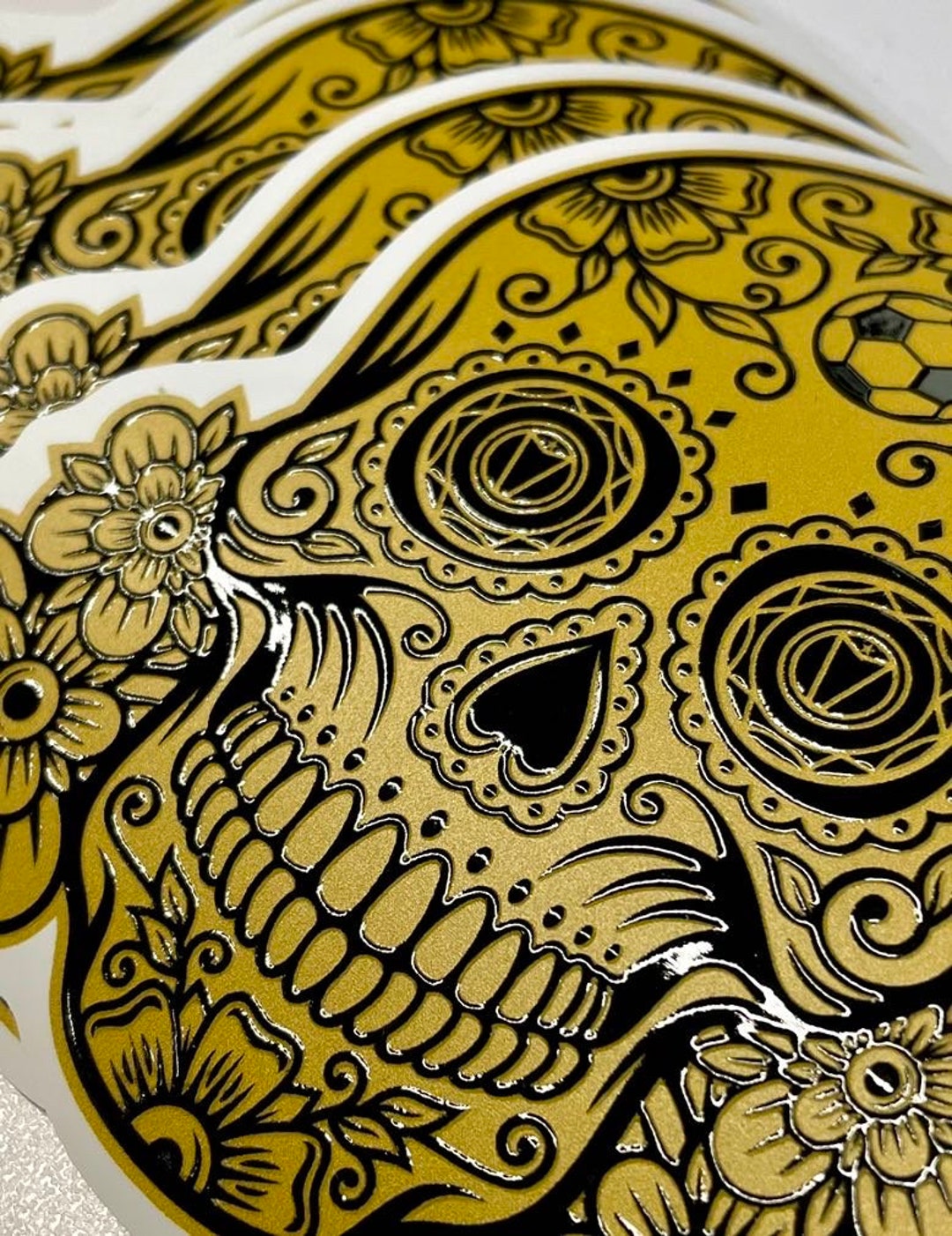 LAFC Textured Sticker - Etsy