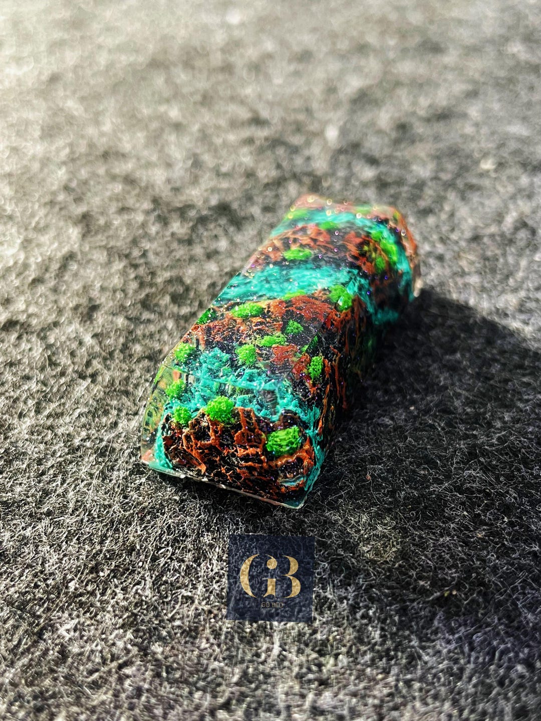 Jungle Key Cap No.02 – 2.25U SA Profile Artisan Key Cap, Handmade ...