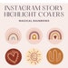Rainbow Boho Instagram Story Highlight Icons Social Media - Etsy