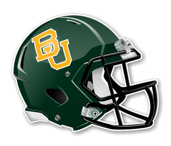 Baylor Bears Helmet Decal | Etsy