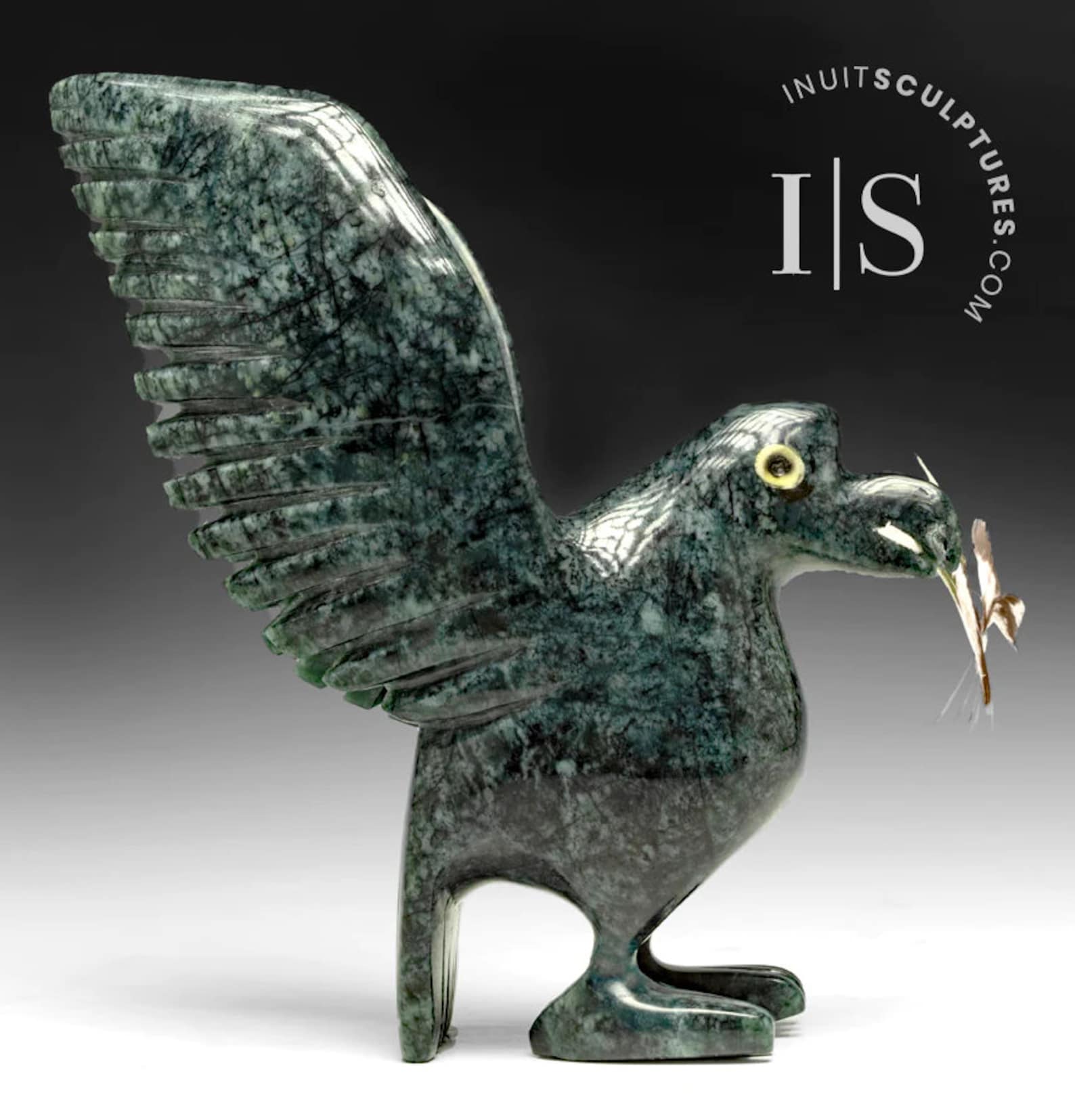 6" Bird With Feather by Pauloosie Padluq *home Renovations* Original ...