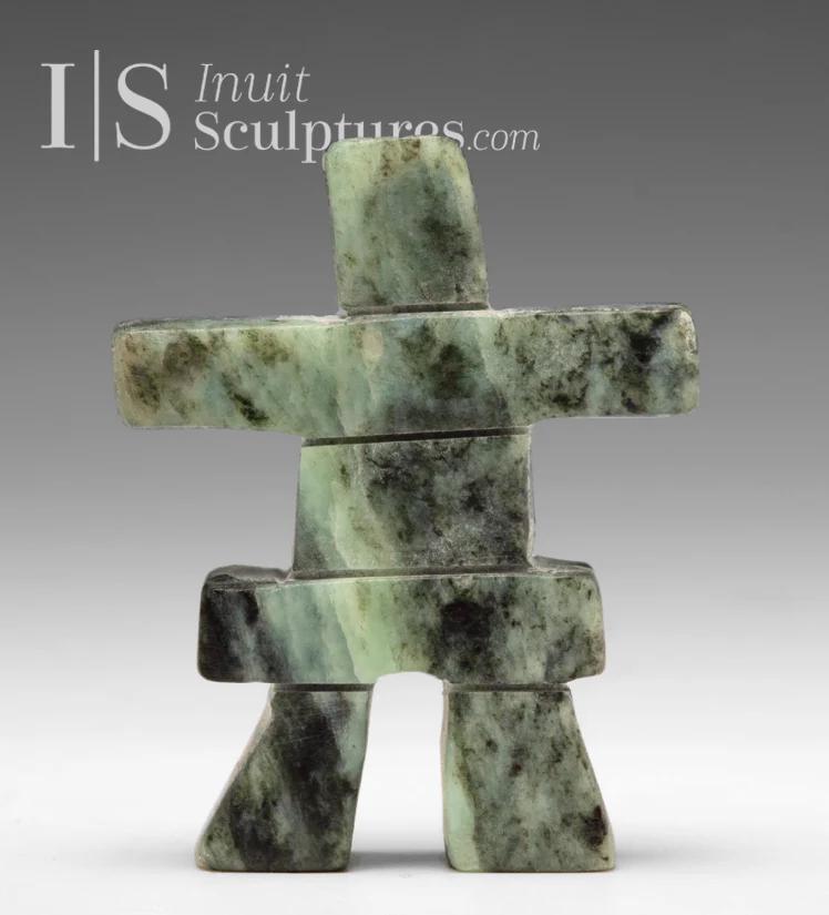 4" Inukshuk by Peter Shaa *sublime* Original Inuit Sculpture Art ...