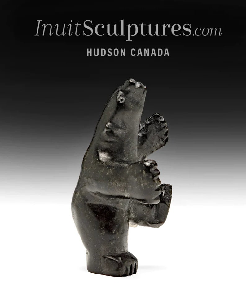 4 Dancing Bear by Mathewsie Kingwatsiaq hippity Hop Original Inuit ...