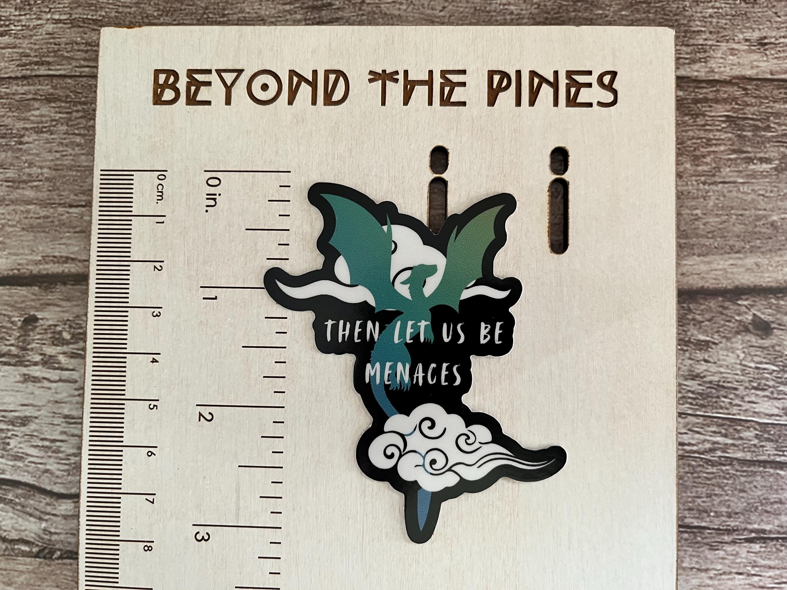 Onyx Storm Dragon Rider Sticker: Fourth Wing Inspired Vinyl Sticker for ...
