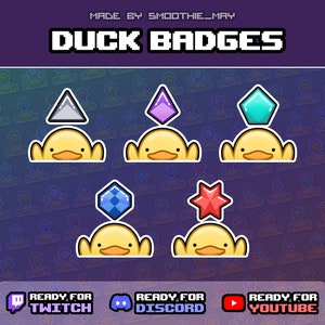 Strong Duck Emotes / Funny / Streamer / Stream / for Twitch, Discord ...