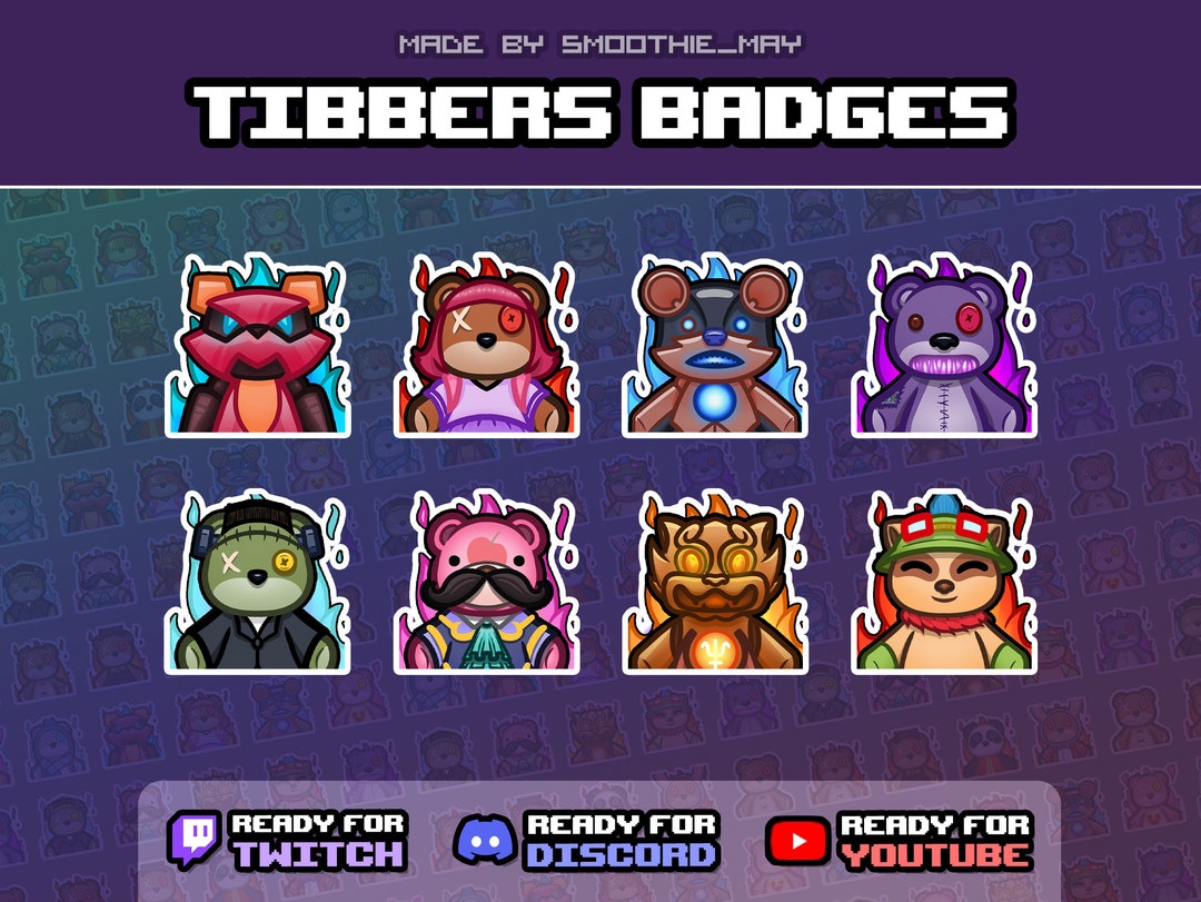 Annie Tibbers Badges for Twitch / Youtube / Discord - Etsy