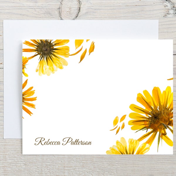 Daisy Note Cards - Etsy