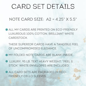 Field of Wildflowers Note Cards, Watercolor Wild Flowers Folded ...