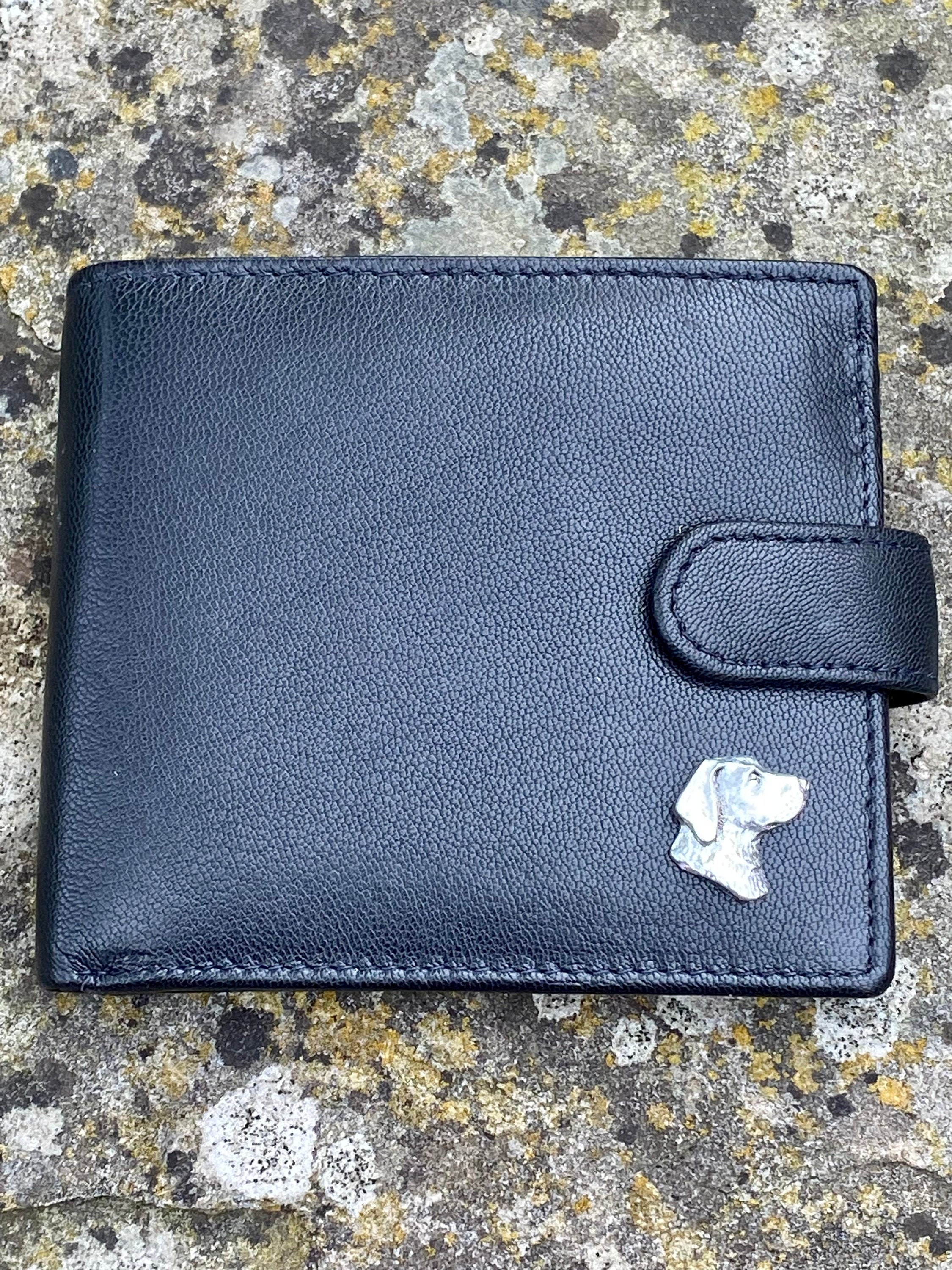 Labrador Dog Soft Leather Wallet Gift Boxed Detailed English Solid ...