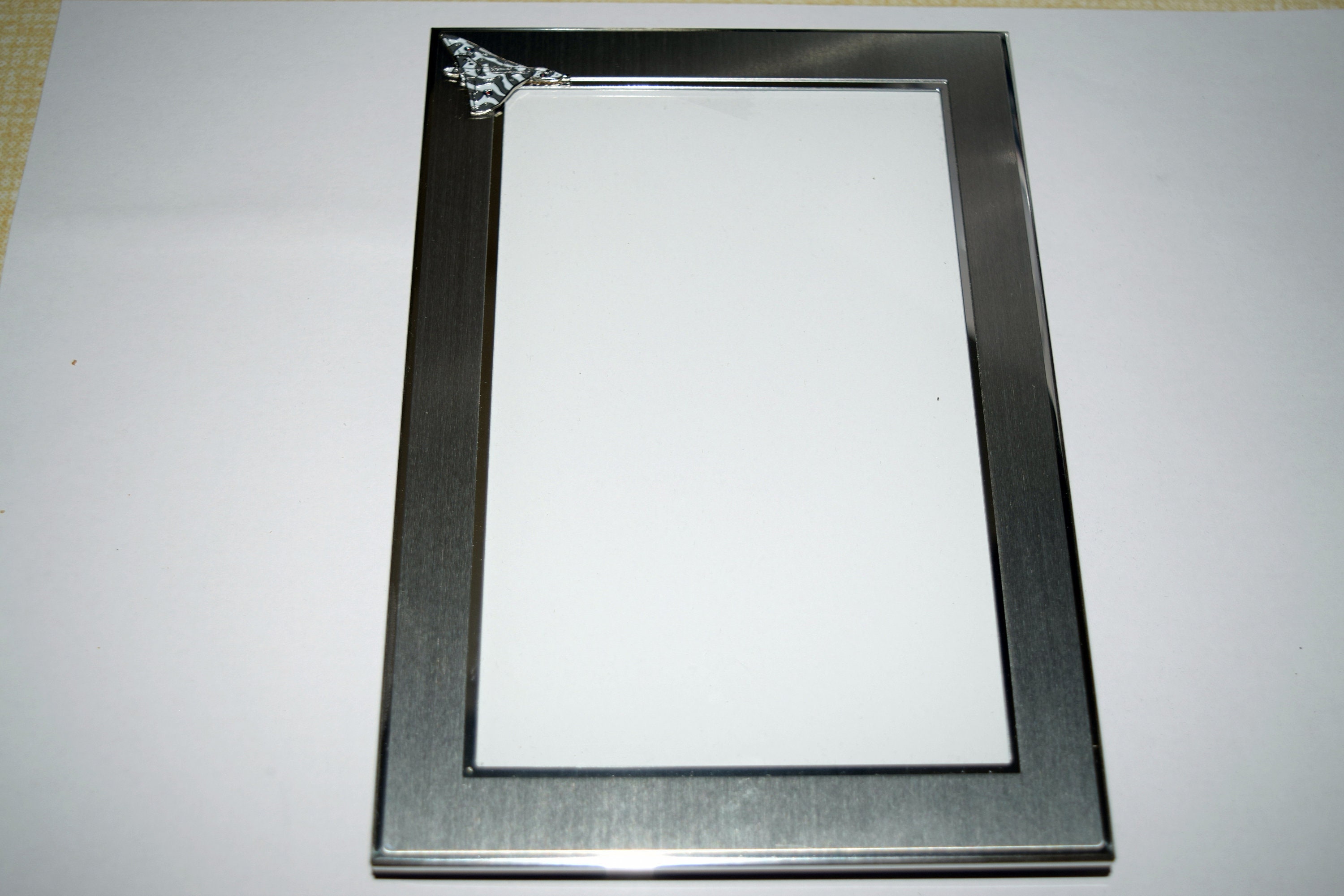 Vulcan Bomber Aeroplane Picture Frame Brushed Chrome 4 X 6 or 5 X 7 ...