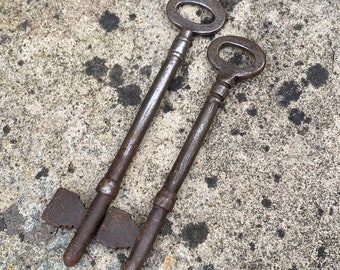 Antique Forged Keys - Etsy