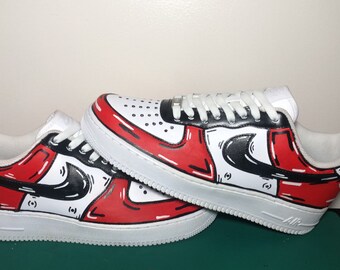 Custom Cartoon Af1 Men | Etsy