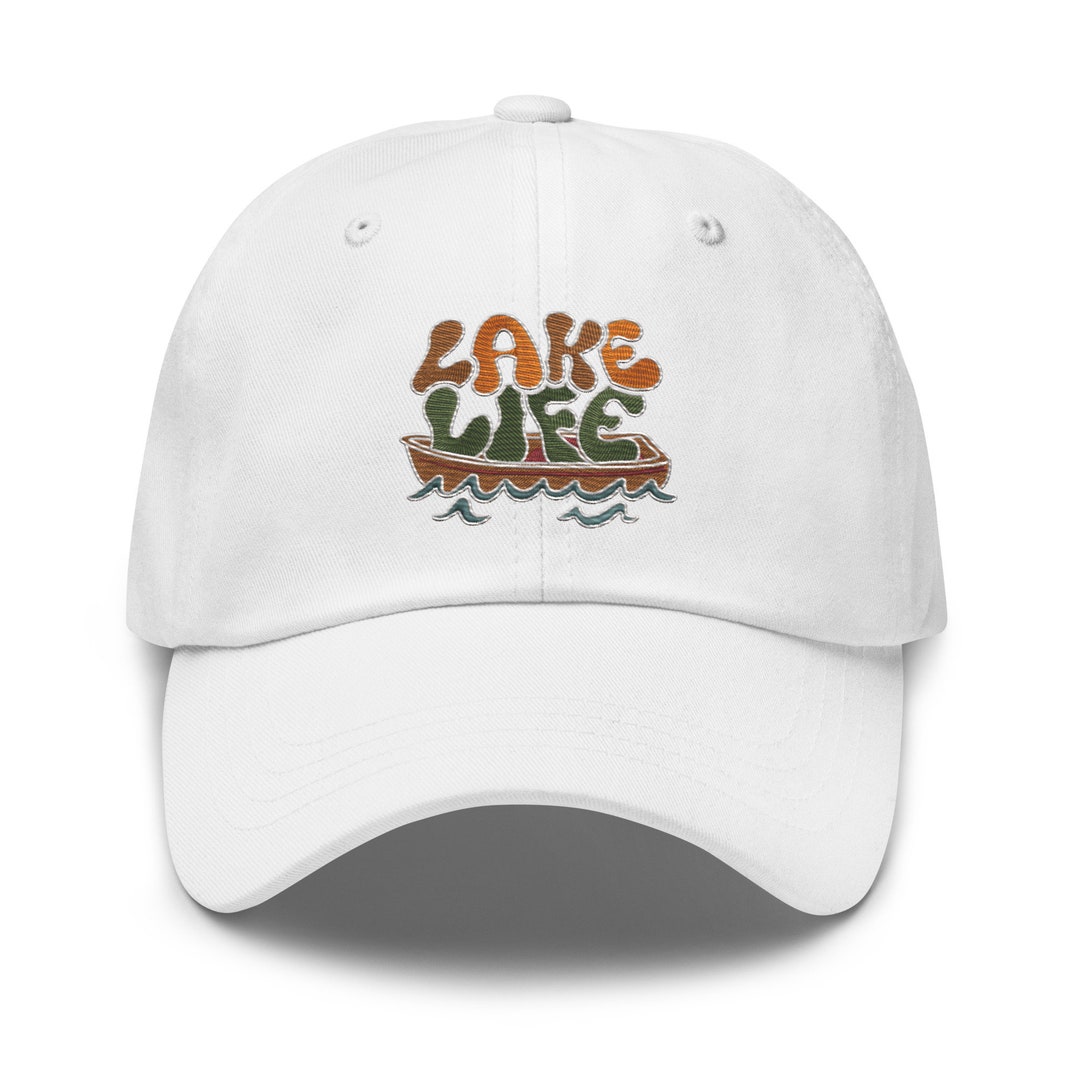 Lake Life Baseball Hat, Baseball Cap, Custom Hat, Gift, for Her, for ...