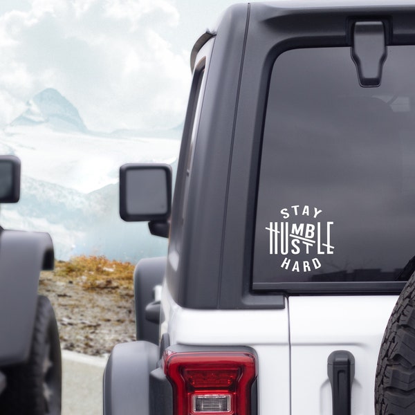 Stay Humble Decal - Etsy