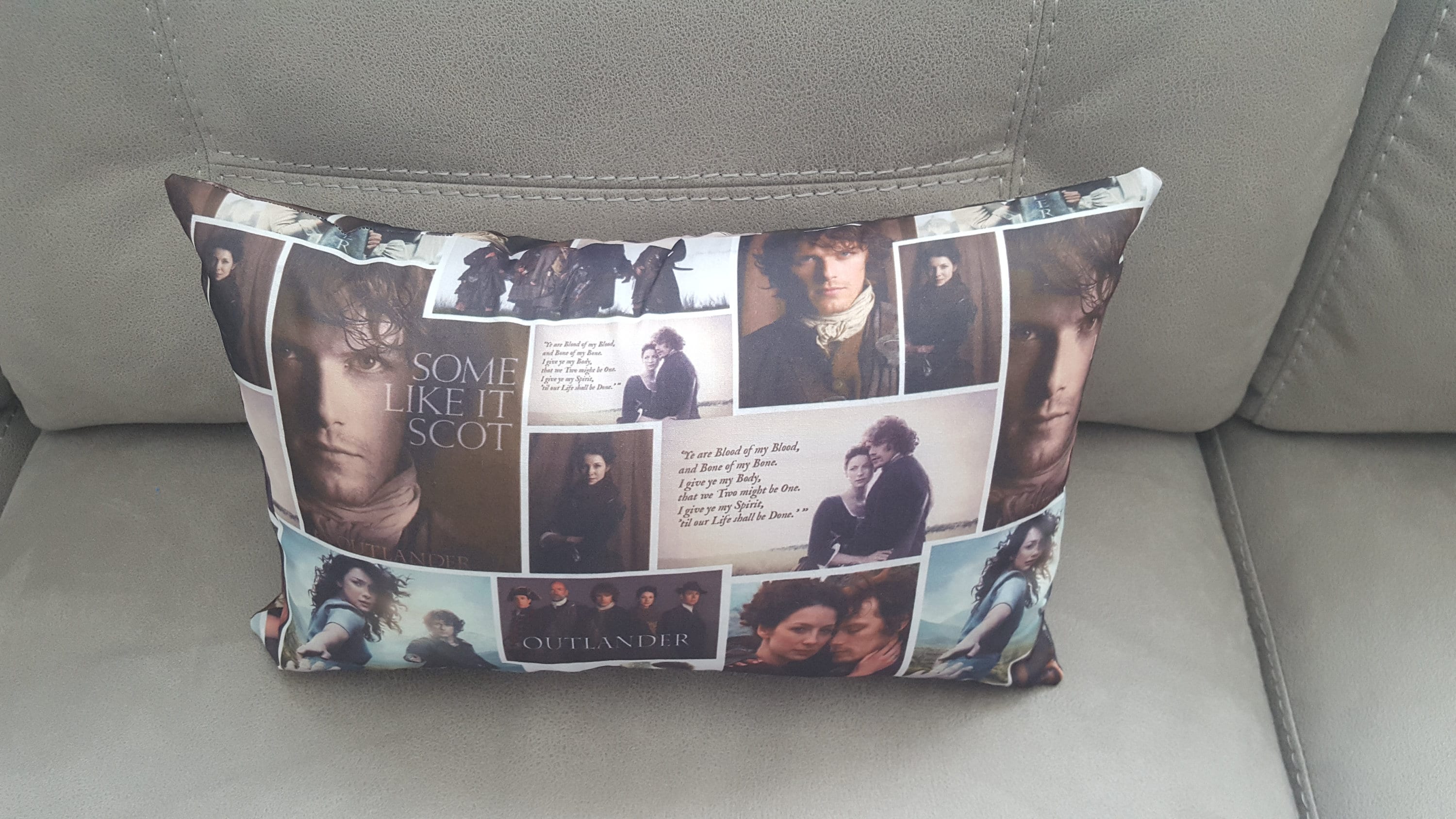 Outlander Version 1 Sam Heughan Cushion - 2 Sizes Available - Etsy UK