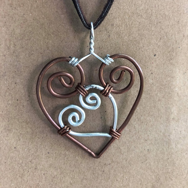 Wire Heart - Etsy