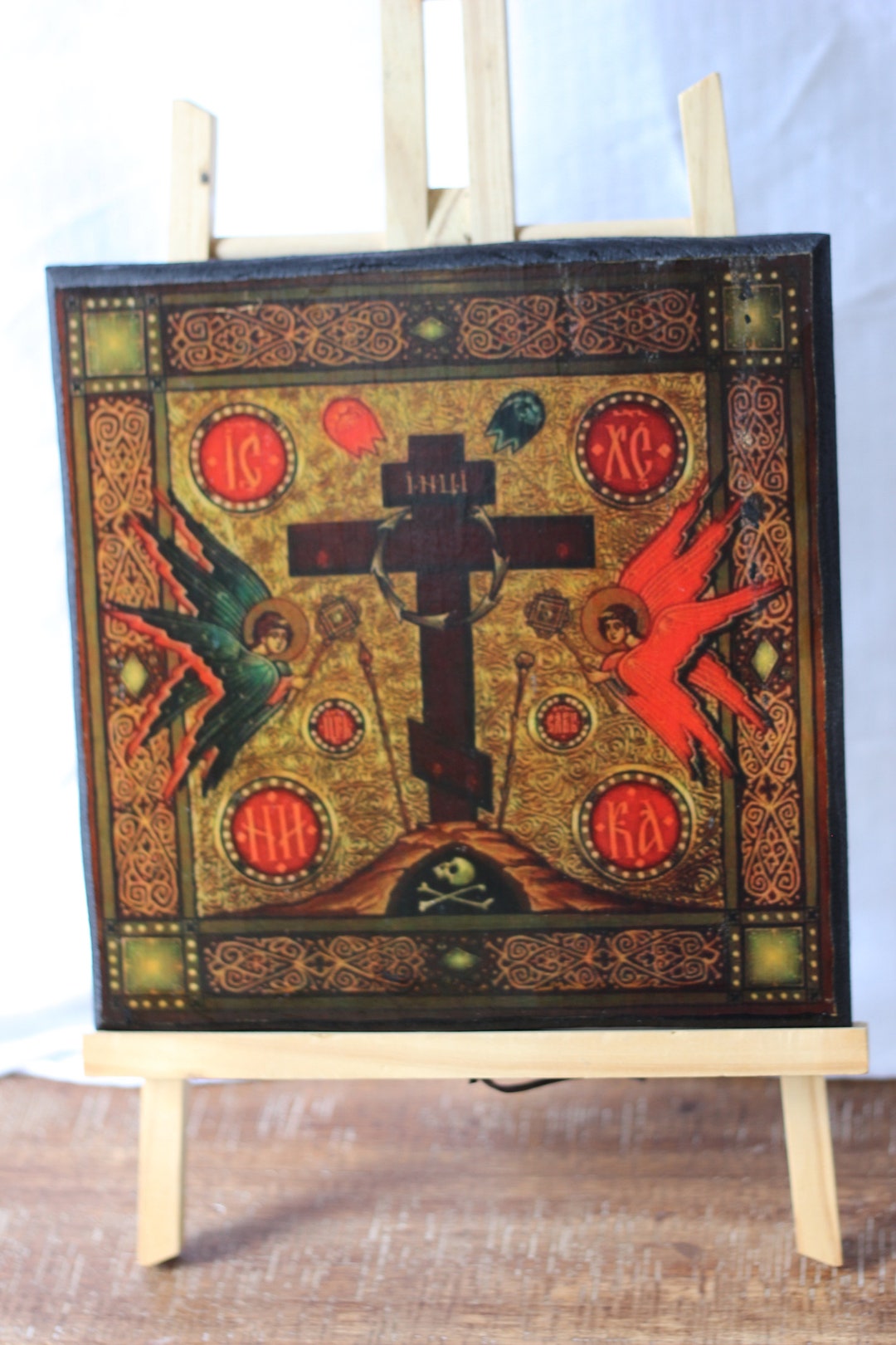 Cross Icon, Cross of Jesus Christ Icon, Unique Cross Icon, Wall Display ...