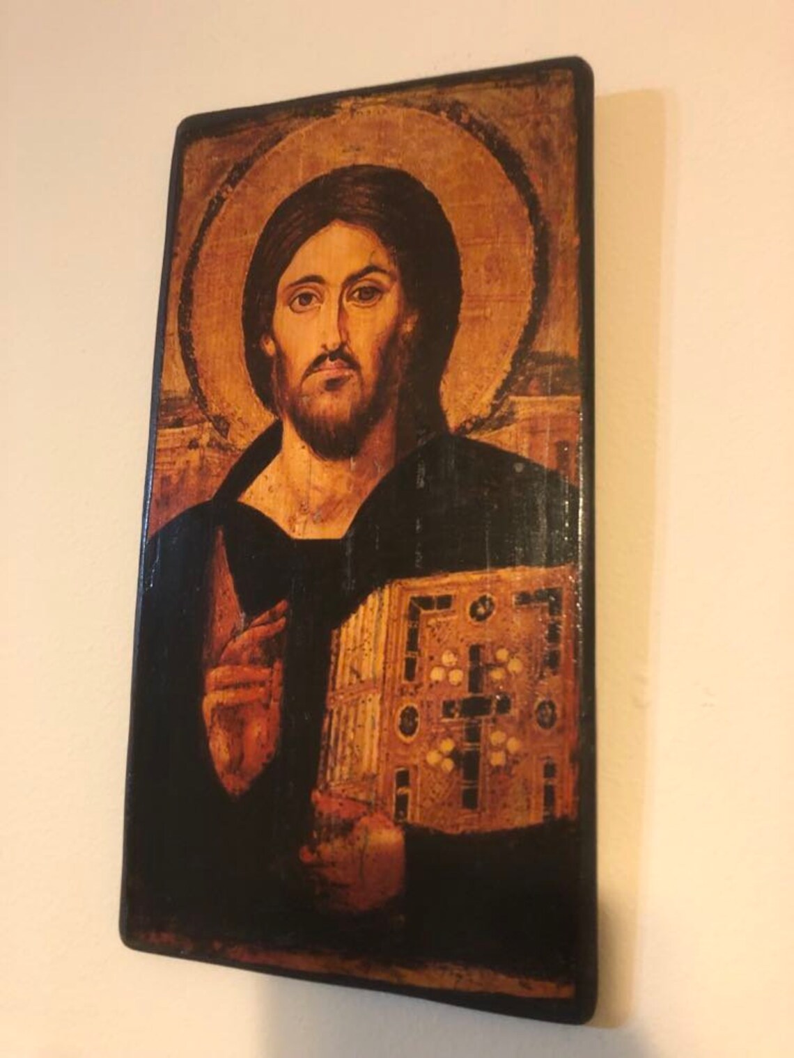 Pantocrator Icon, Jesus Christ Icon, Jesus Christ on the Throne Icon ...