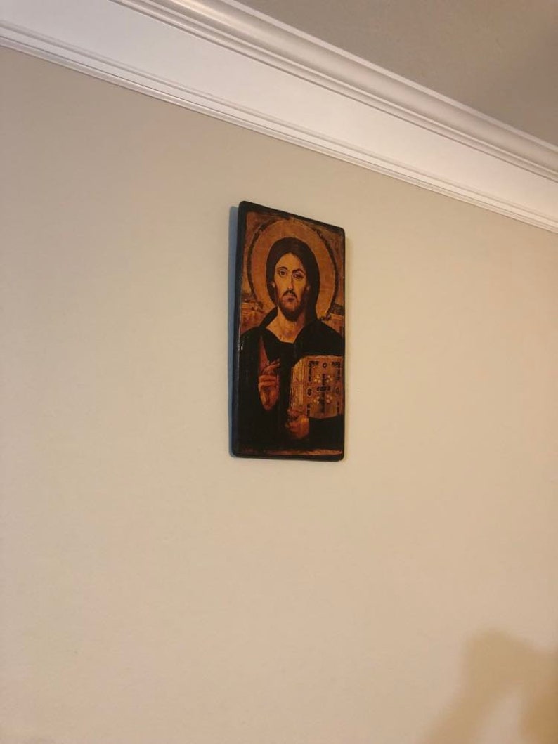 Pantocrator Icon, Jesus Christ Icon, Jesus Christ on the Throne Icon ...