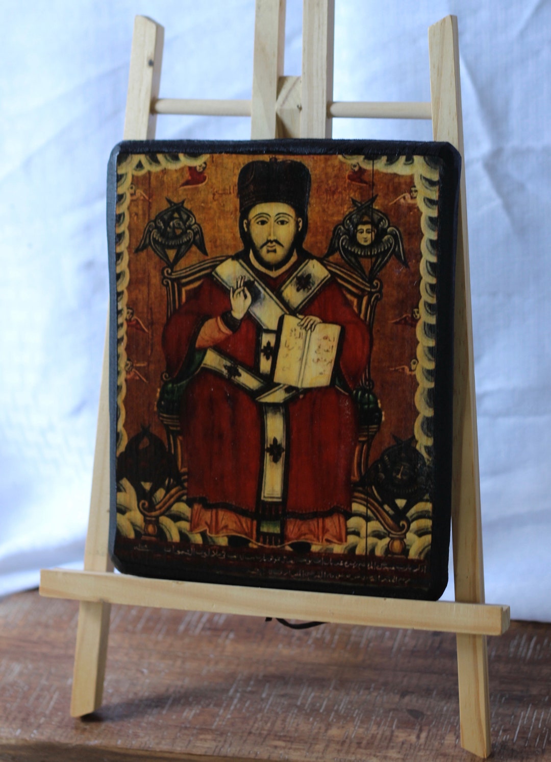 Jesus Christ on the Throne Icon, Jesus Christ in Majesty Icon, Christ ...