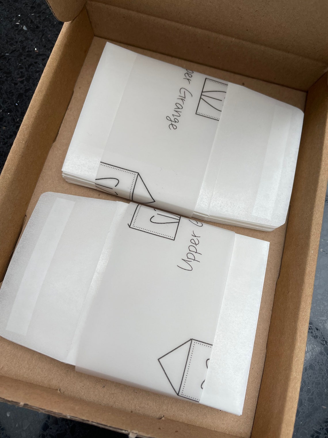 Various Sizes Glassine Envelope Peel & Seal. White - Etsy