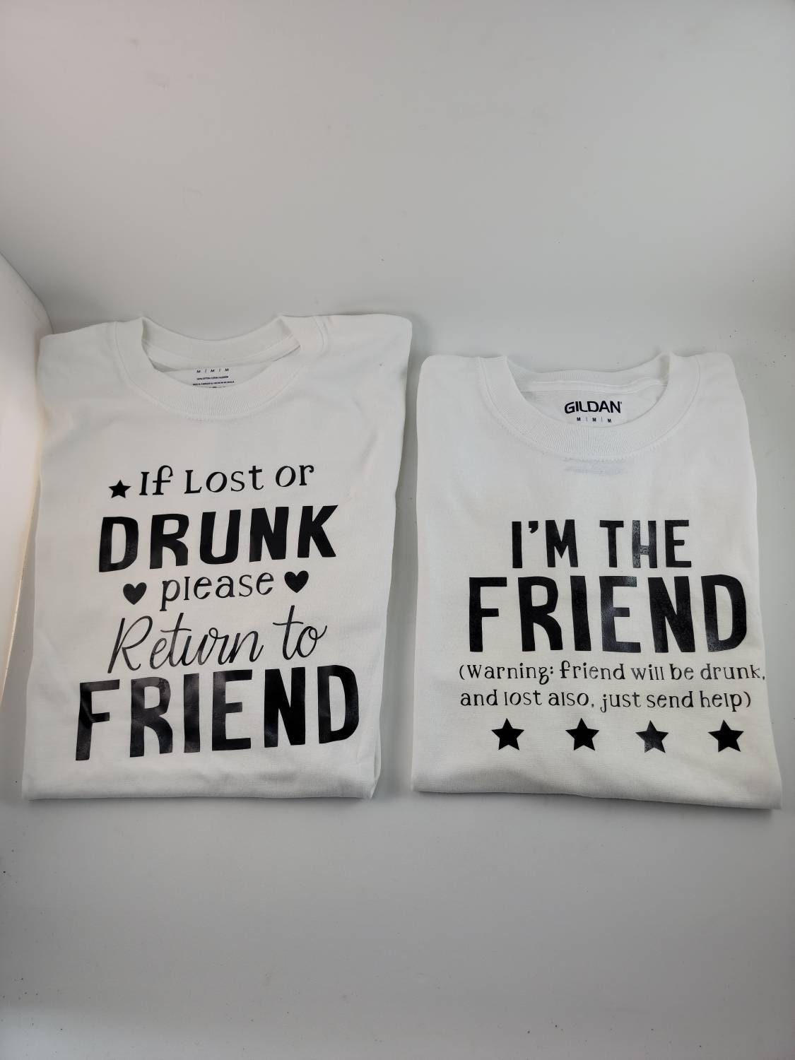 Drunk Friends Cotton T Set - Etsy