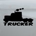 Trucker 18 Wheeler Big Rig Truck Driver Die Cut Vinyl Decal Sticker for ...