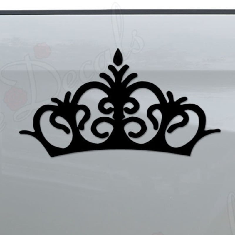 Princess Crown Decal - Etsy