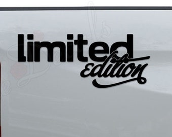 Limited Edition Decal - Etsy