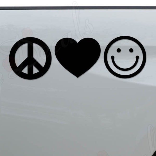 Peace Wall Decal - Etsy