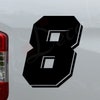 Racing Race Number 3 Style 11 Go Kart Helmet Die Cut Vinyl Decal ...