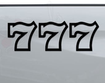 Slot Machine Decal - Etsy